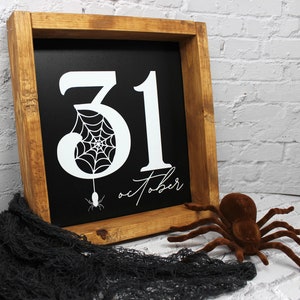 Halloween Wood Signs, Halloween Farmhouse Decor, Halloween Farmhouse ...