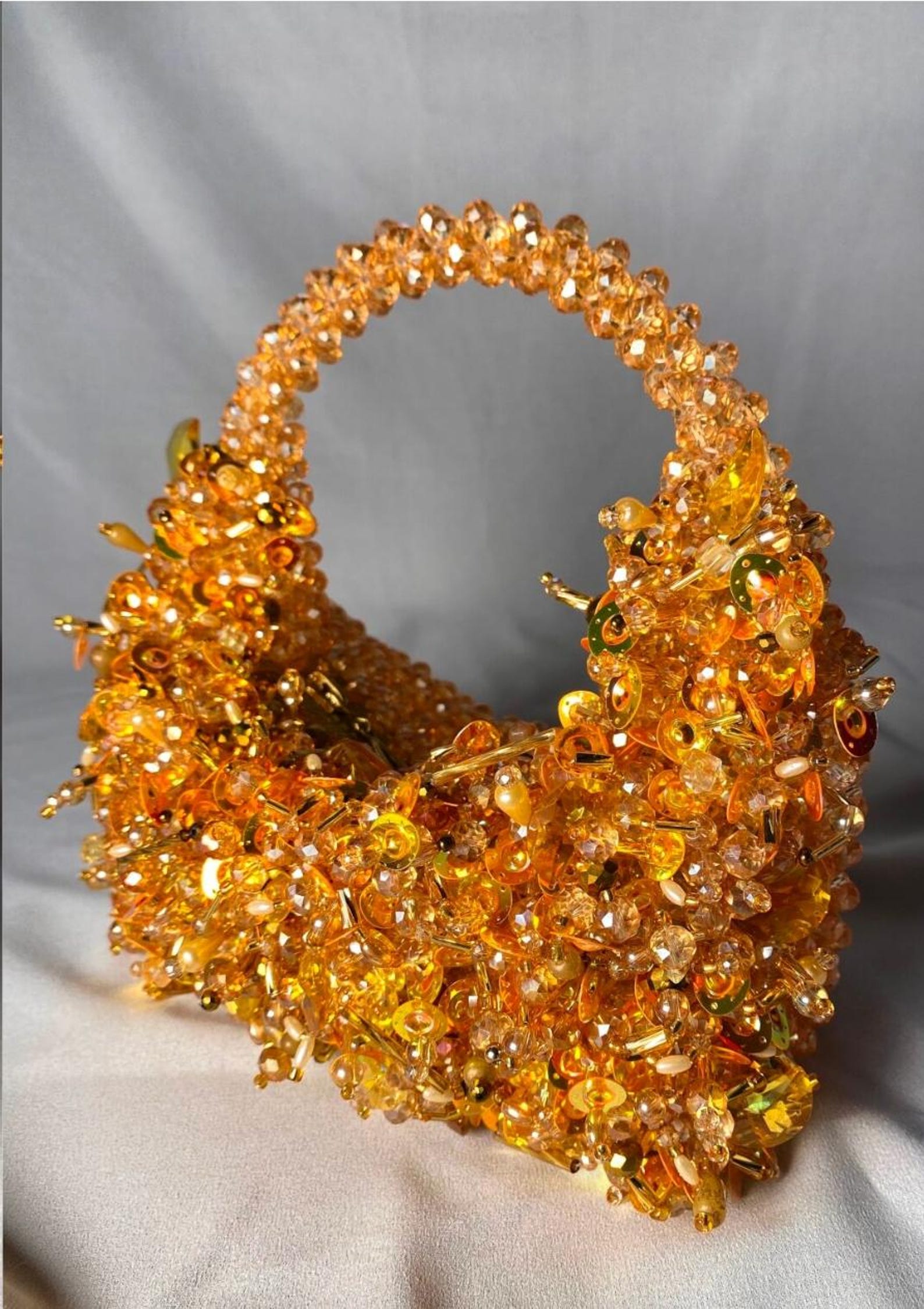 Beaded Bag, Crystal Beaded Bag, Vintage Bag, Luxury Bag, Women Purse ...