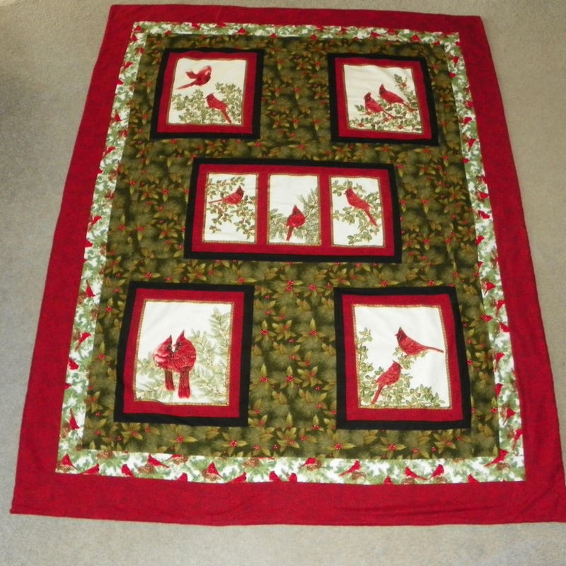 Cardinal Quilt Kit - Etsy
