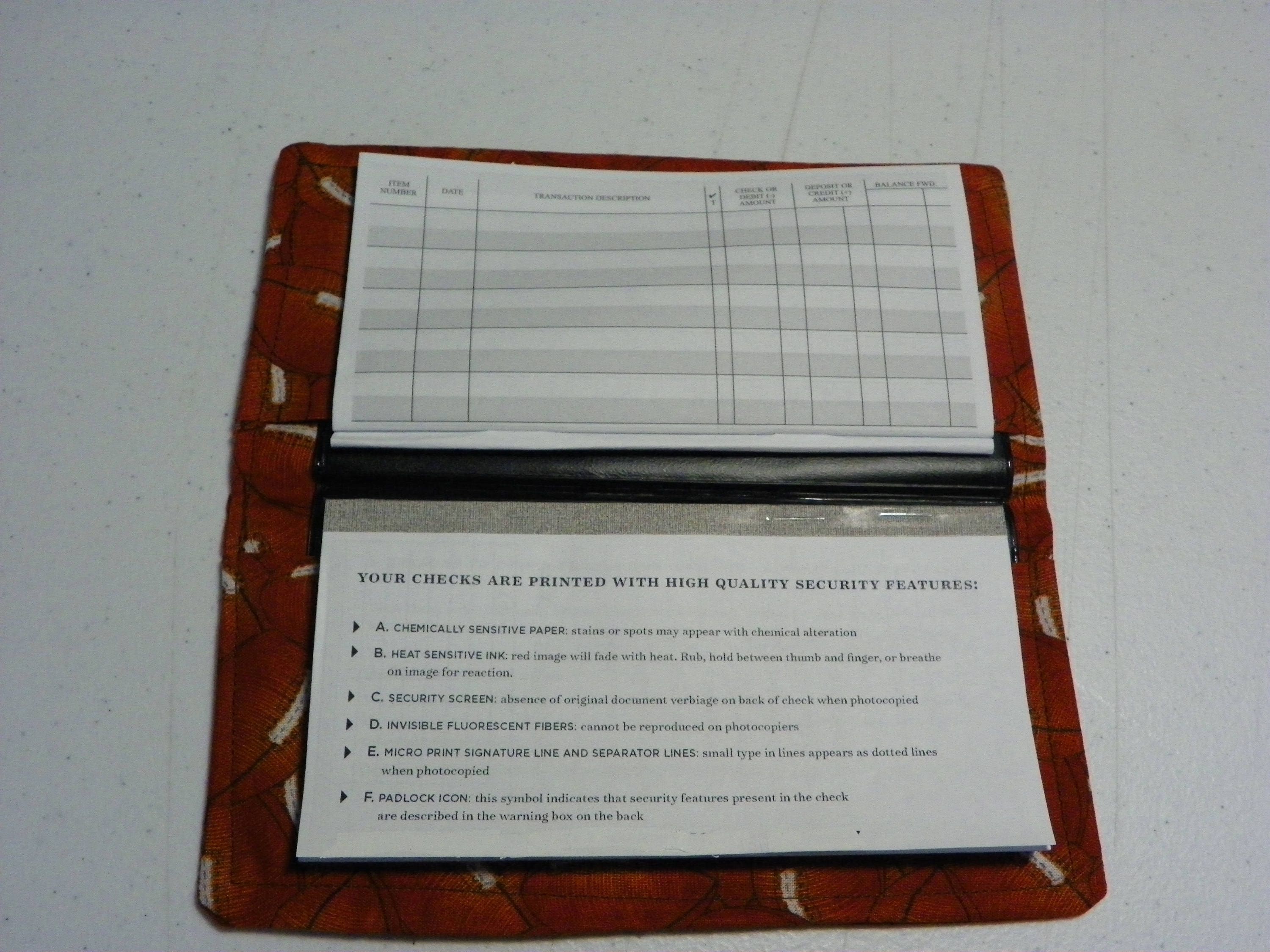 Football Checkbook Cover - Fabric - Etsy