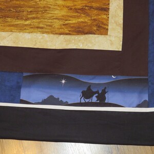 Christmas Quilt, Baby Jesus, Nativity, Baby in Manger, Large Throw - Etsy