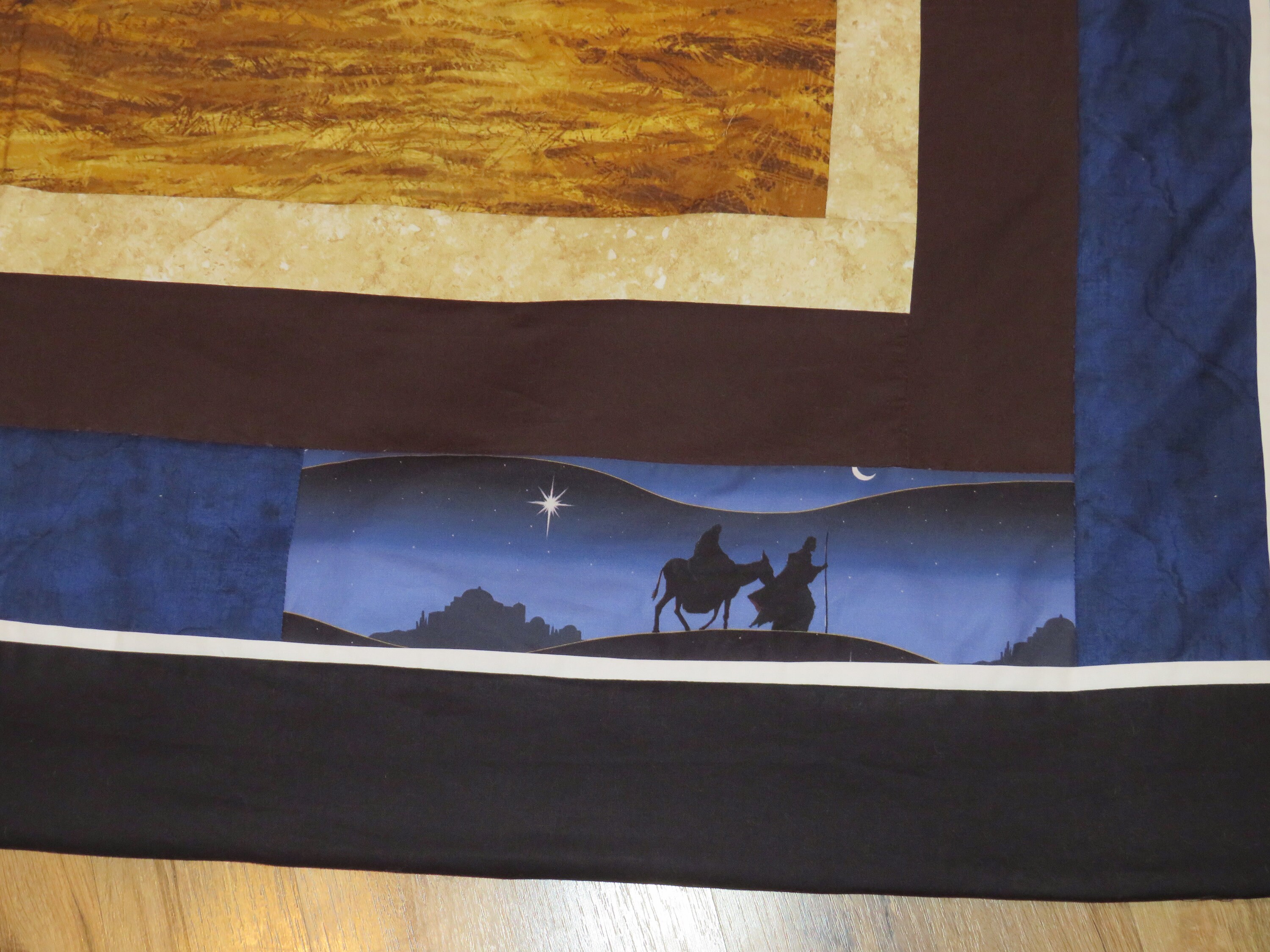 Christmas Quilt, Baby Jesus, Nativity, Baby in Manger, Large Throw - Etsy