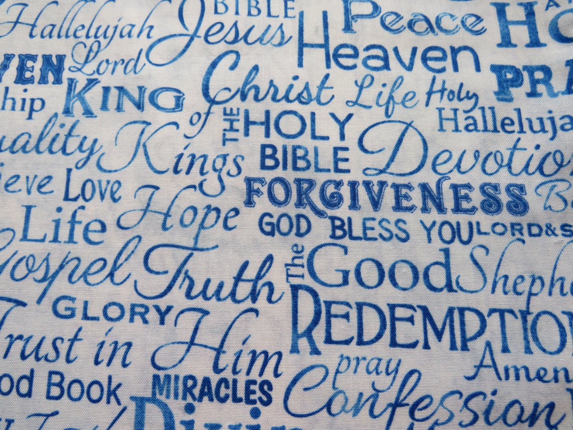 Christian Faith Drawstring Bag: Inspirational Bible Verse Travel Pouch ...