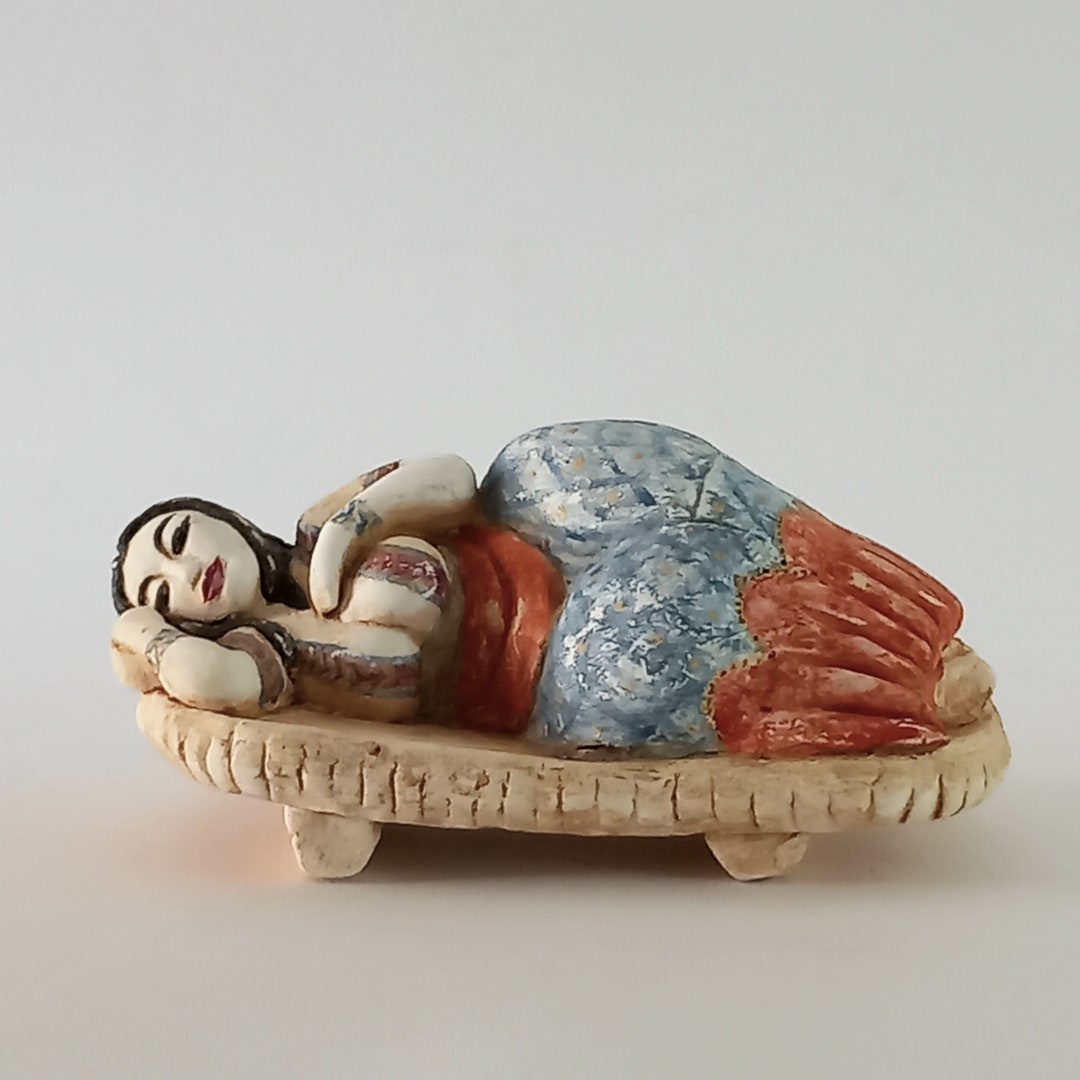 The Magical Sleeping Lady of Malta: Figurine Inspired by Ancient ...