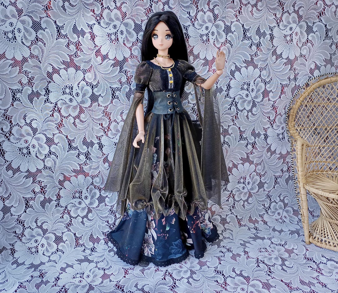 Bjd 1/3 SD Clothes. Witch Dress Set Apparel for Halloween Suitable for ...