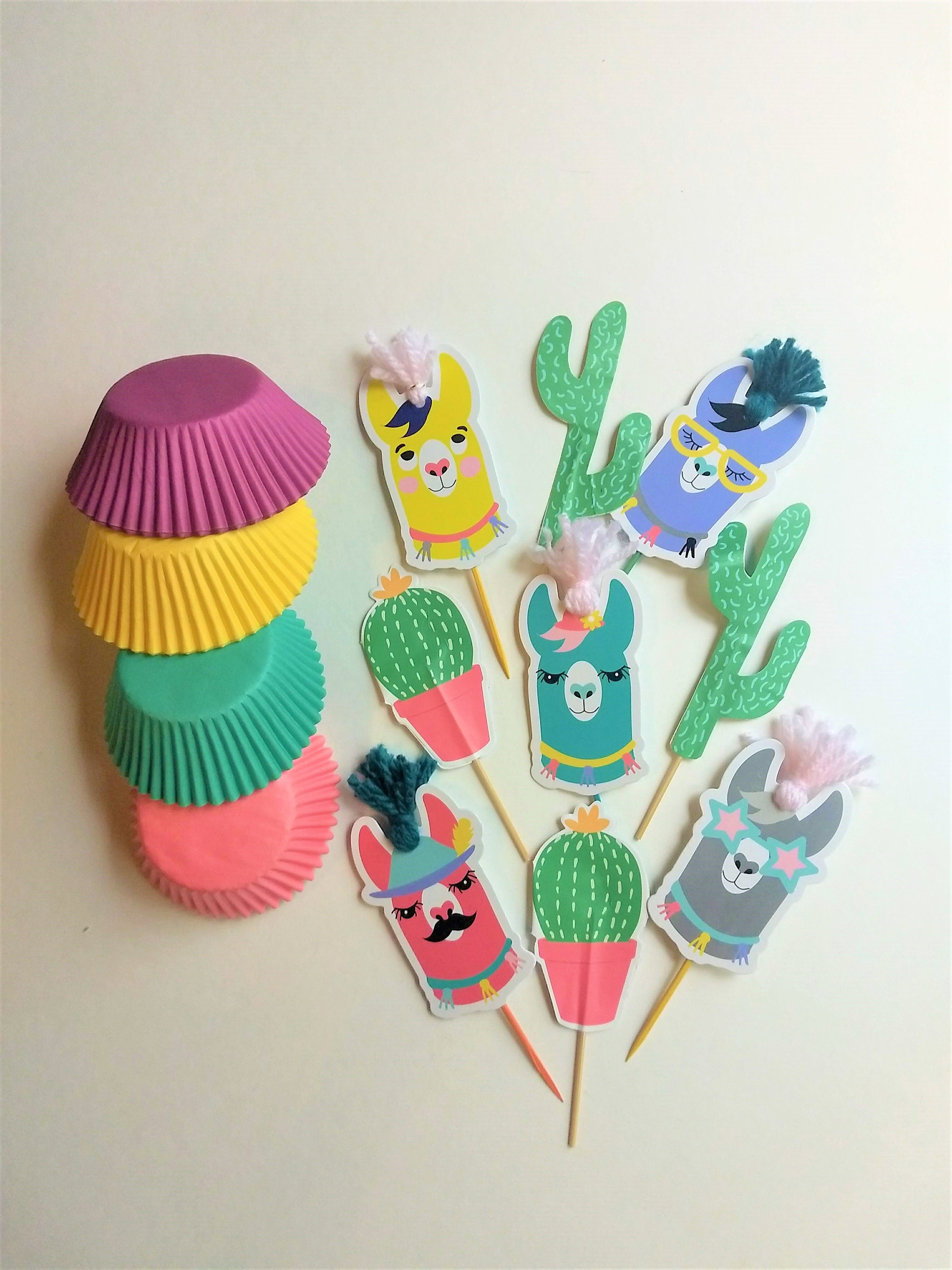 Llama and Cactus Party in A Box - Etsy