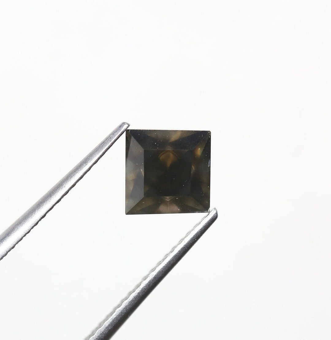 1.60 Ct. Natural Loose Black Brown Zimbabwe Mine Trapiche Diamond for ...