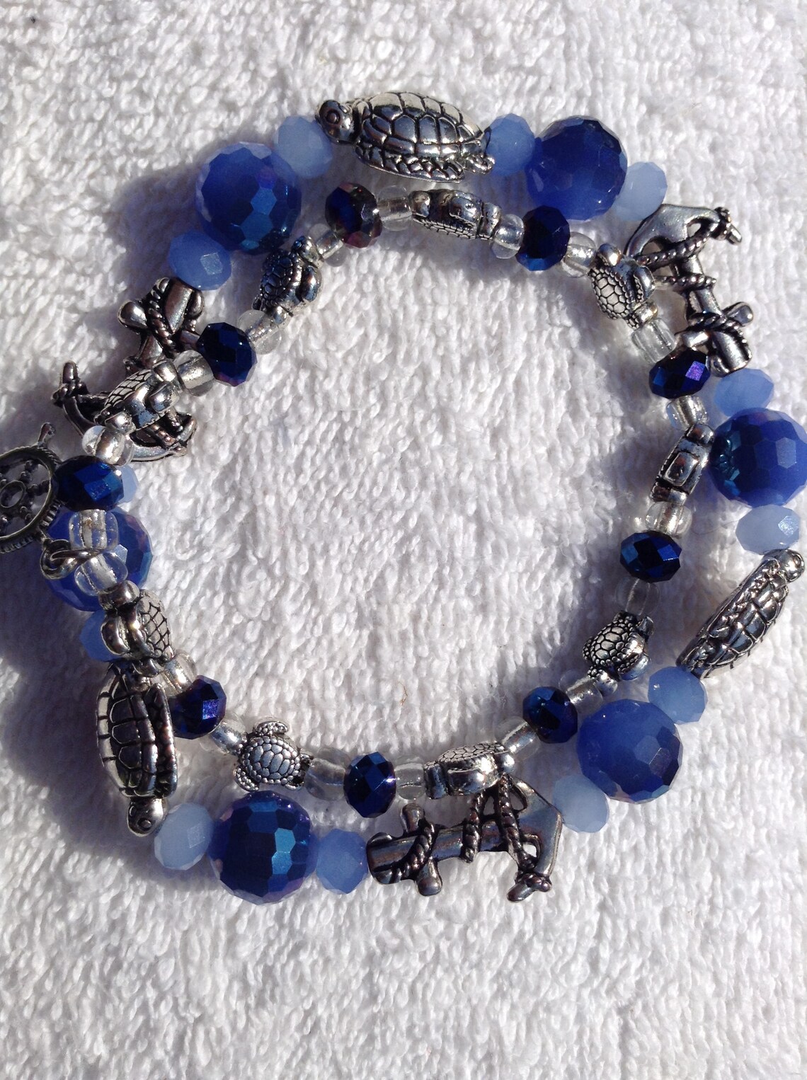 Outlander Inspired Voyager Small, Bracelet Features Tiny, Silver Plated ...