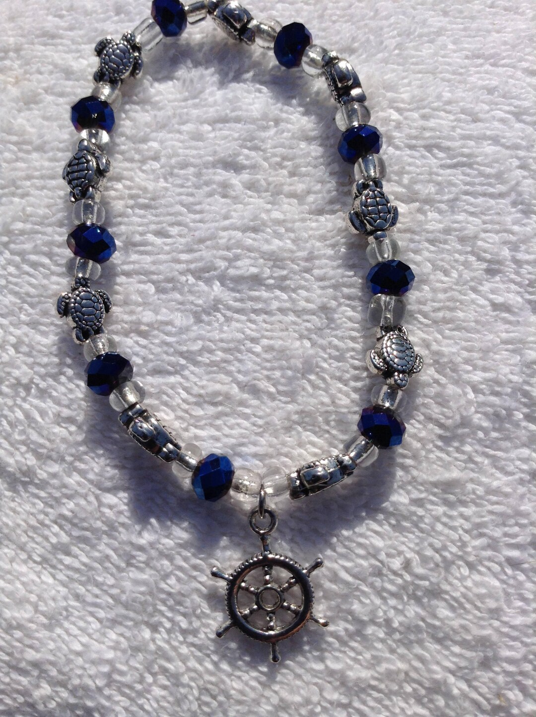 Outlander Inspired Voyager Small, Bracelet Features Tiny, Silver Plated ...