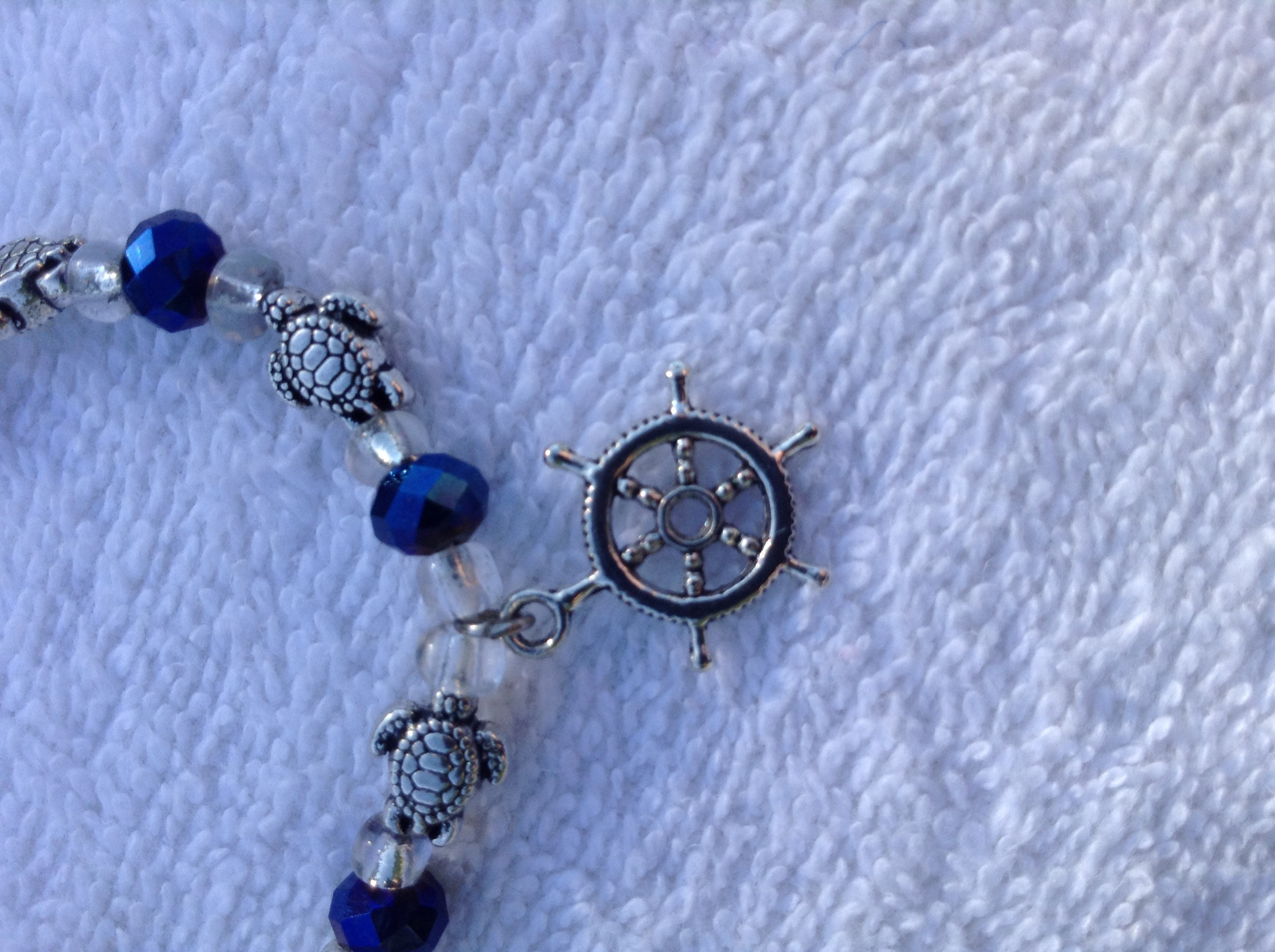 Outlander Inspired Voyager Small, Bracelet Features Tiny, Silver Plated ...