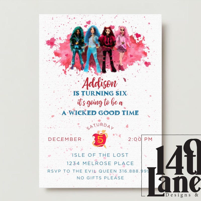 Descendants Rise of Red Svg - Etsy