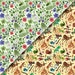 Digital Paper Pack Woodland Animals Flower Seamless Pattern Forest ...