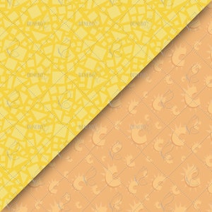 Colorful Digital Paper Set Music Notes Pattern Guitar Pattern Stars ...