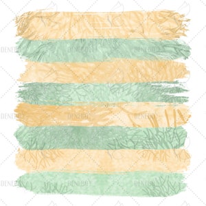 Gold Brush Strokes Blue Brush Strokes Instant Download Paint Strokes ...