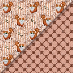 Cat Digital Papers, Digital Paper, Seamless Pattern, Digital Images ...