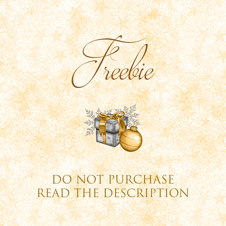 Freebie Christmas Free Clipart Free Pattern Cute Reindeer | Etsy