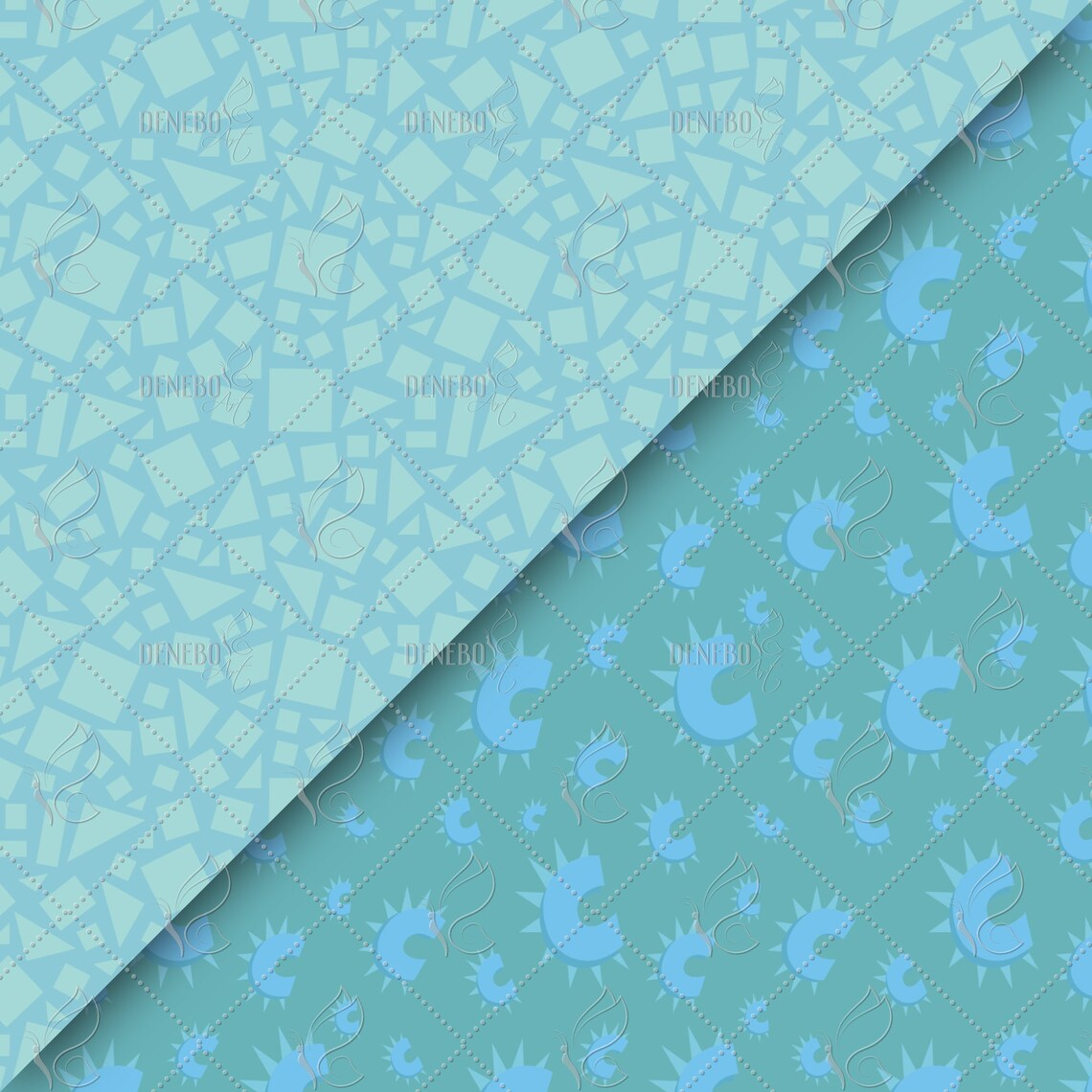 Colorful Digital Paper Set Music Notes Pattern Guitar Pattern Stars ...