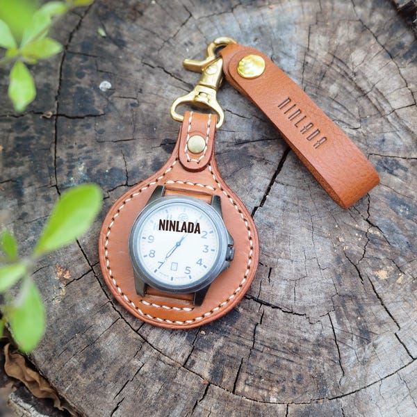 Keychain Watch - Etsy