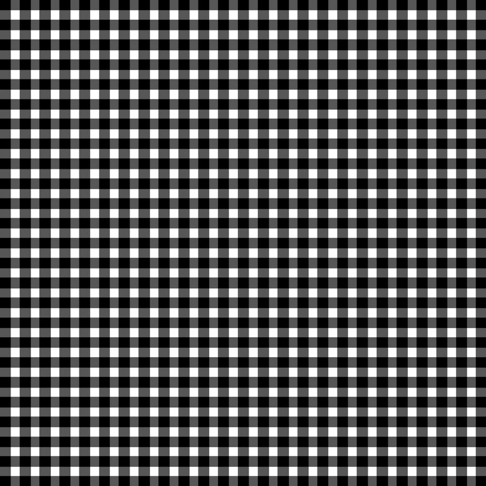 Black Check Maywood Studio Beautiful Basics MAS610-JW - Etsy
