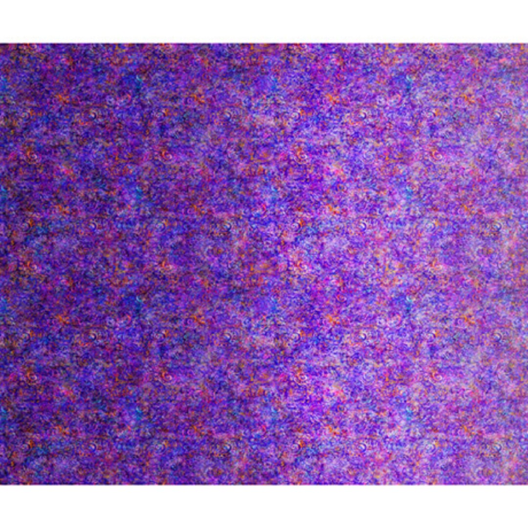 Gypsy Soul Violet Purple Fabric Digital Scroll Ombre Dan Morris QT ...