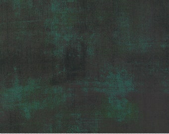 Christmas Green Grunge Metallic by Basic Grey for Moda 30150 - Etsy