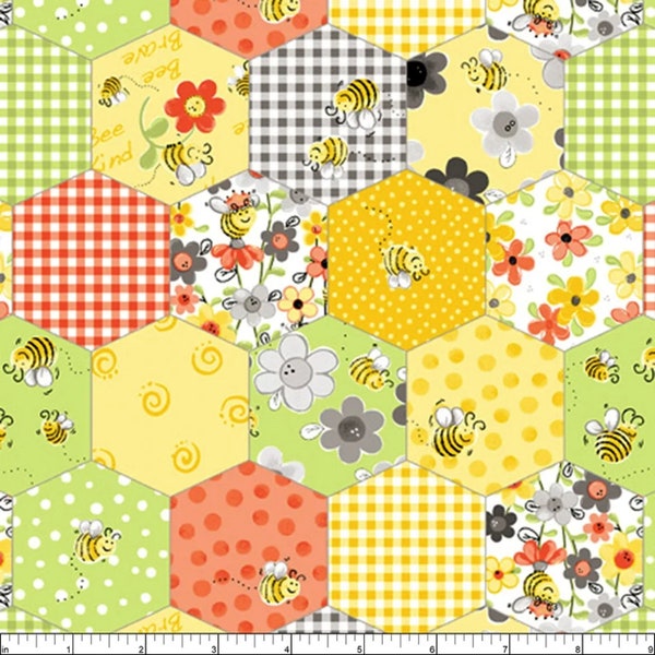 Honey Bee Fabric - Etsy
