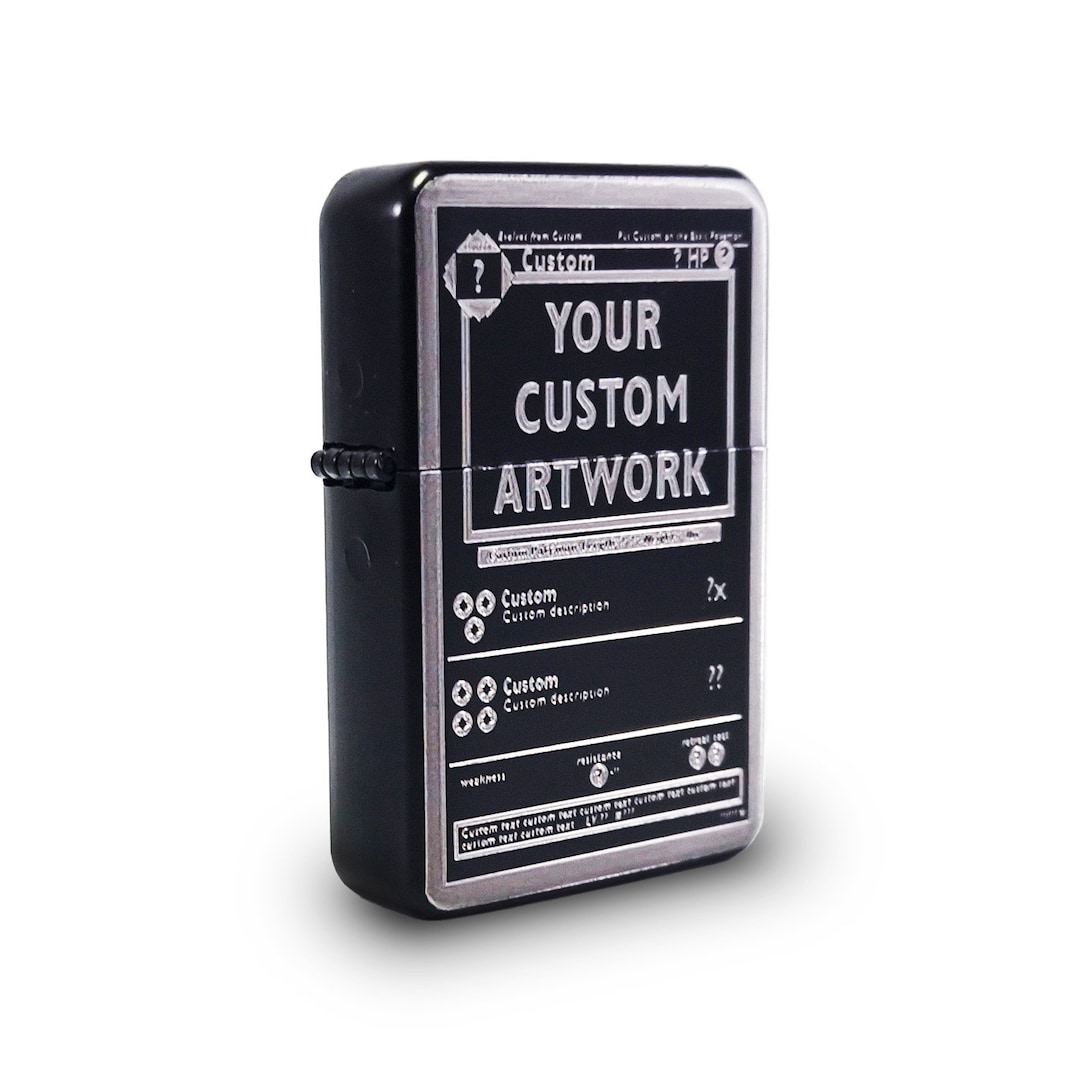 CUSTOM CARD - Designed Styled Lighter - Brand New - Personalized Design ...