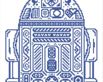 Darth Vader Sugar Skull Cross Stitch Pattern | Etsy