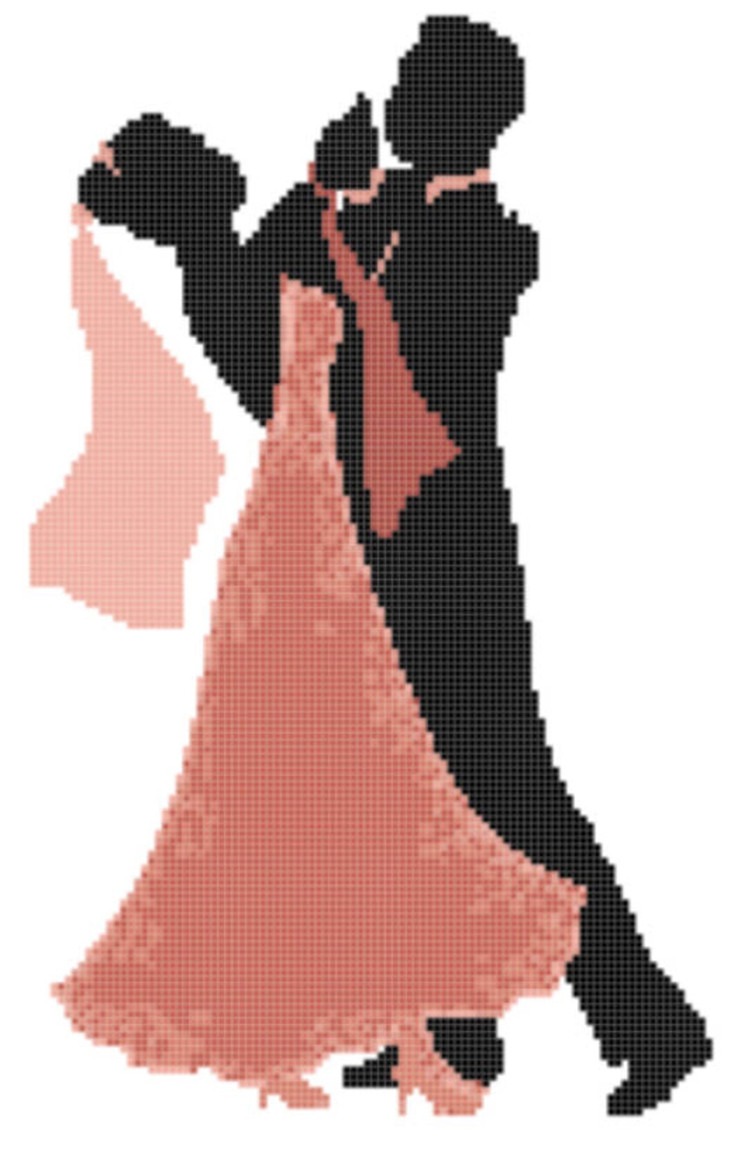 Ballroom Dancers Cross Stitch Pattern - Etsy
