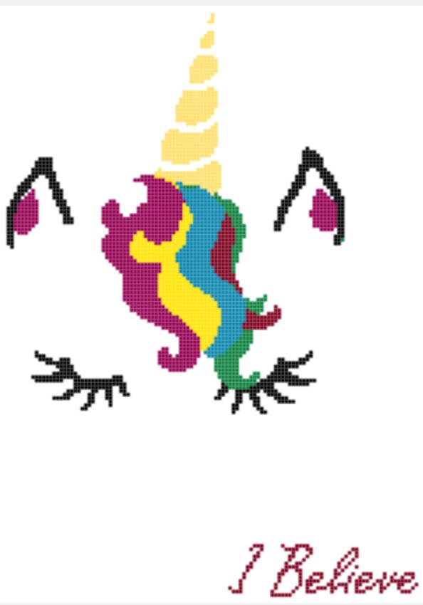 Unicorn Cross Stitch Pattern - Etsy