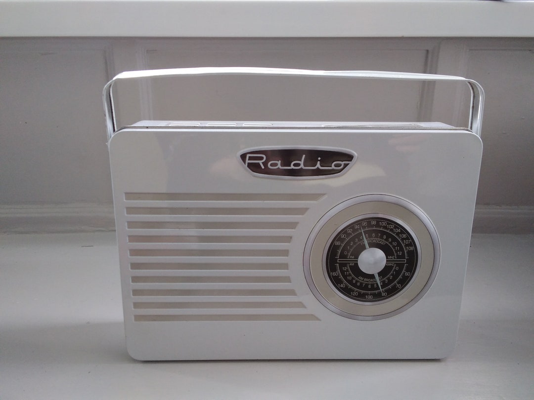 Fabulous Radio Biscuit Tin Designed Like A Vintage Radio - Etsy