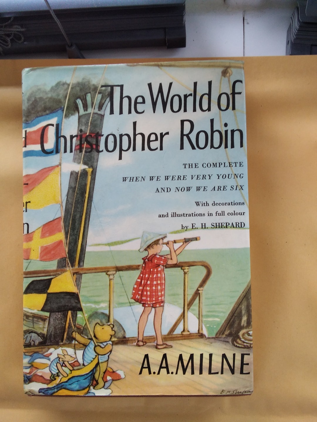 The World of Christopher Robin, Two Books in One, by Author A.A. Milne ...