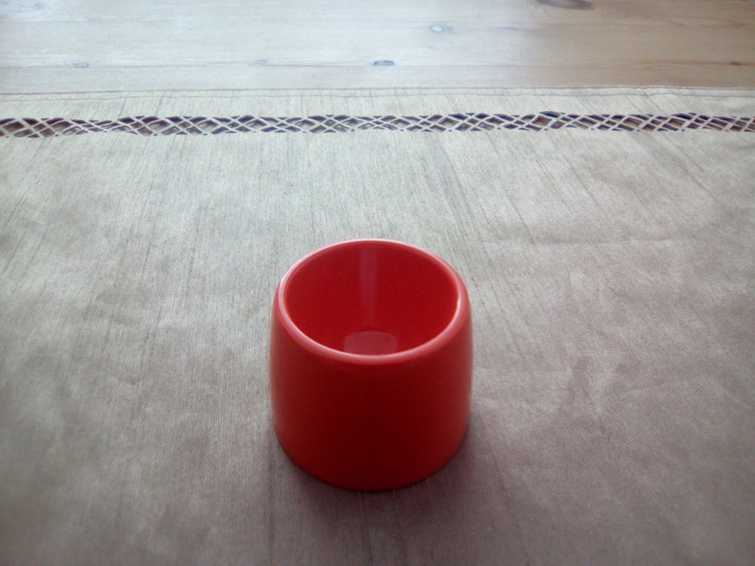 70s Encore Bright Orange Egg Cup/ Egg Server Made by Gaydon Near ...