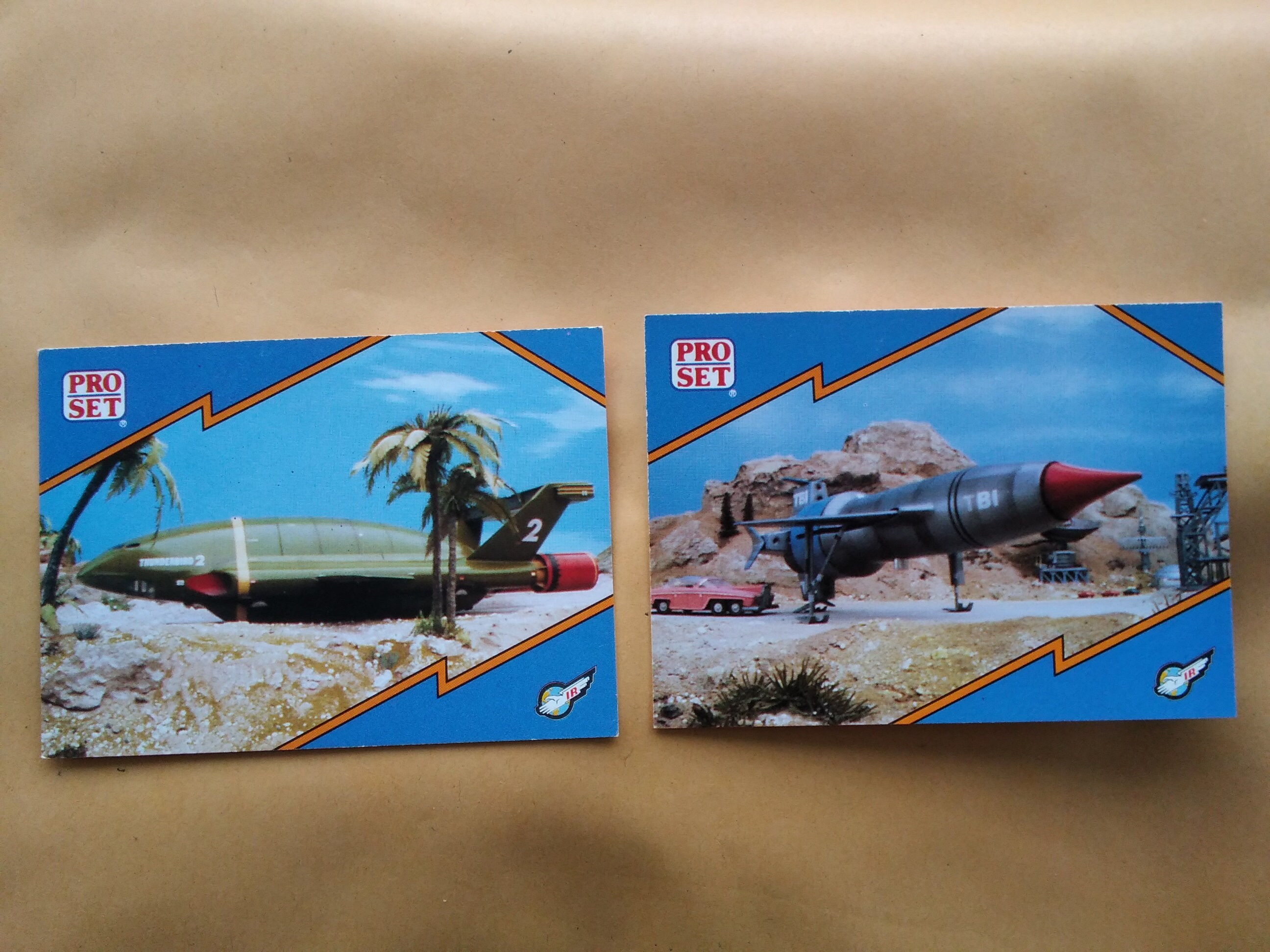 Pro Set "thunderbirds Are Go" Trading Cards, Number 91 Through to ...