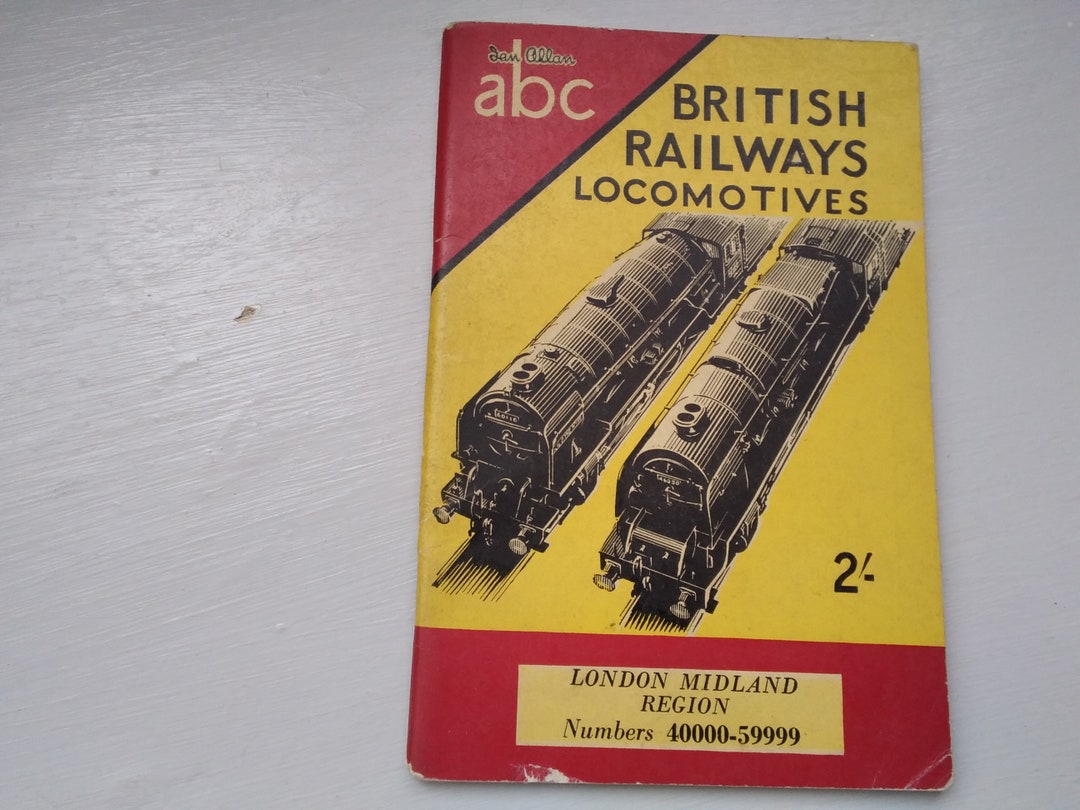 Vintage Booklet, "abc of British Railways" Soft Back Reference Booklet ...