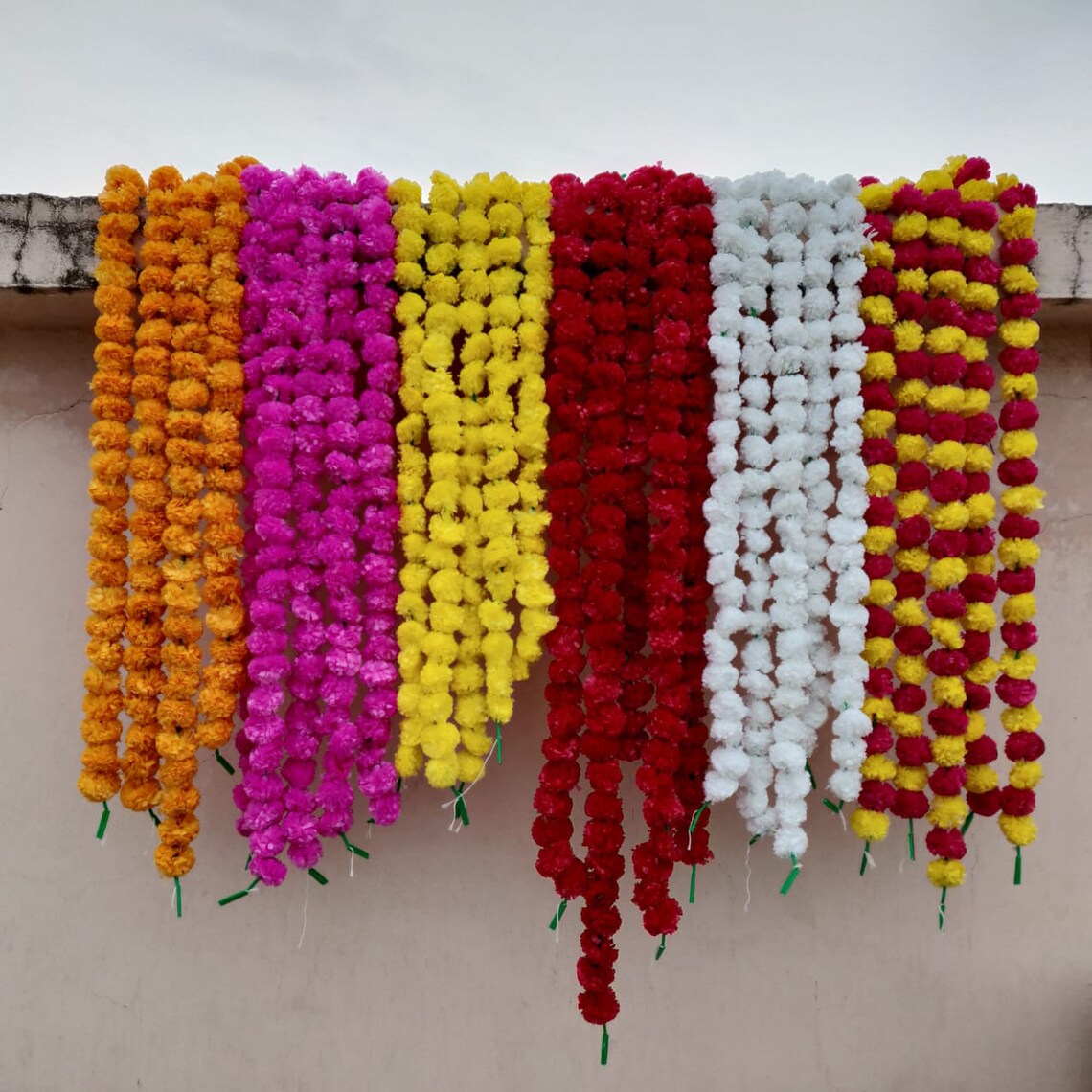 Assorted 60 Pieces of Flower Strings Torans Flower Garland | Etsy