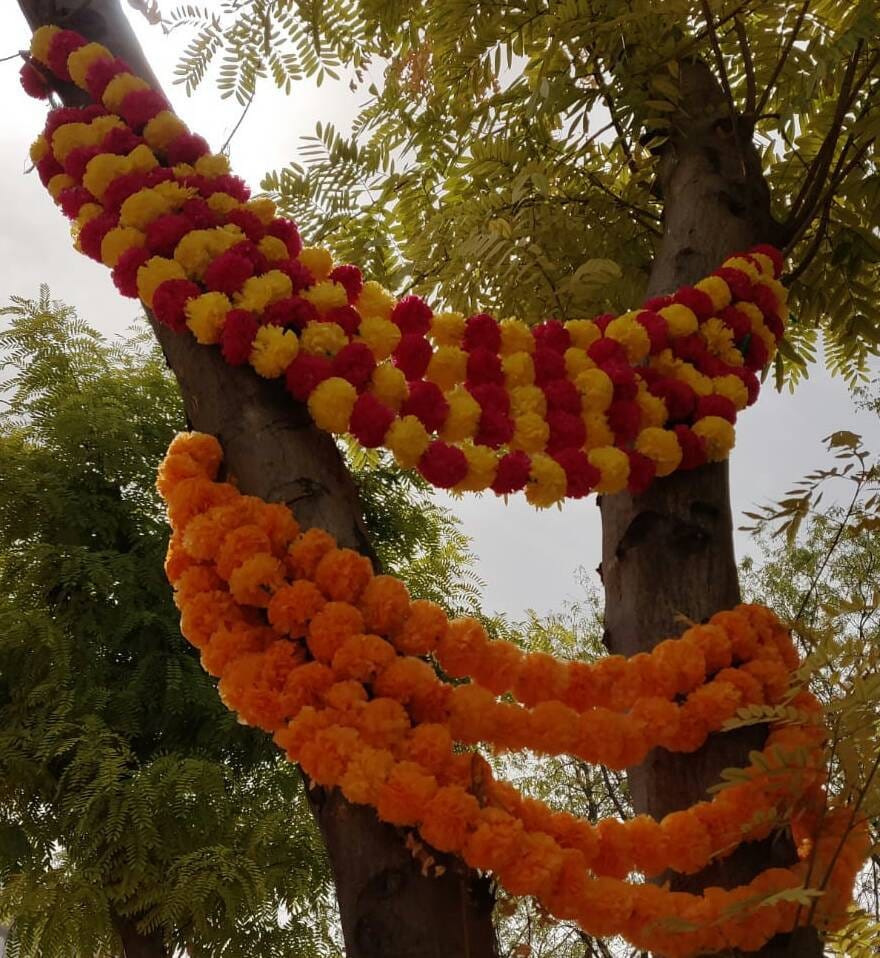 15 Mix Assorted String of Flower Torans Flower Lines Marie - Etsy