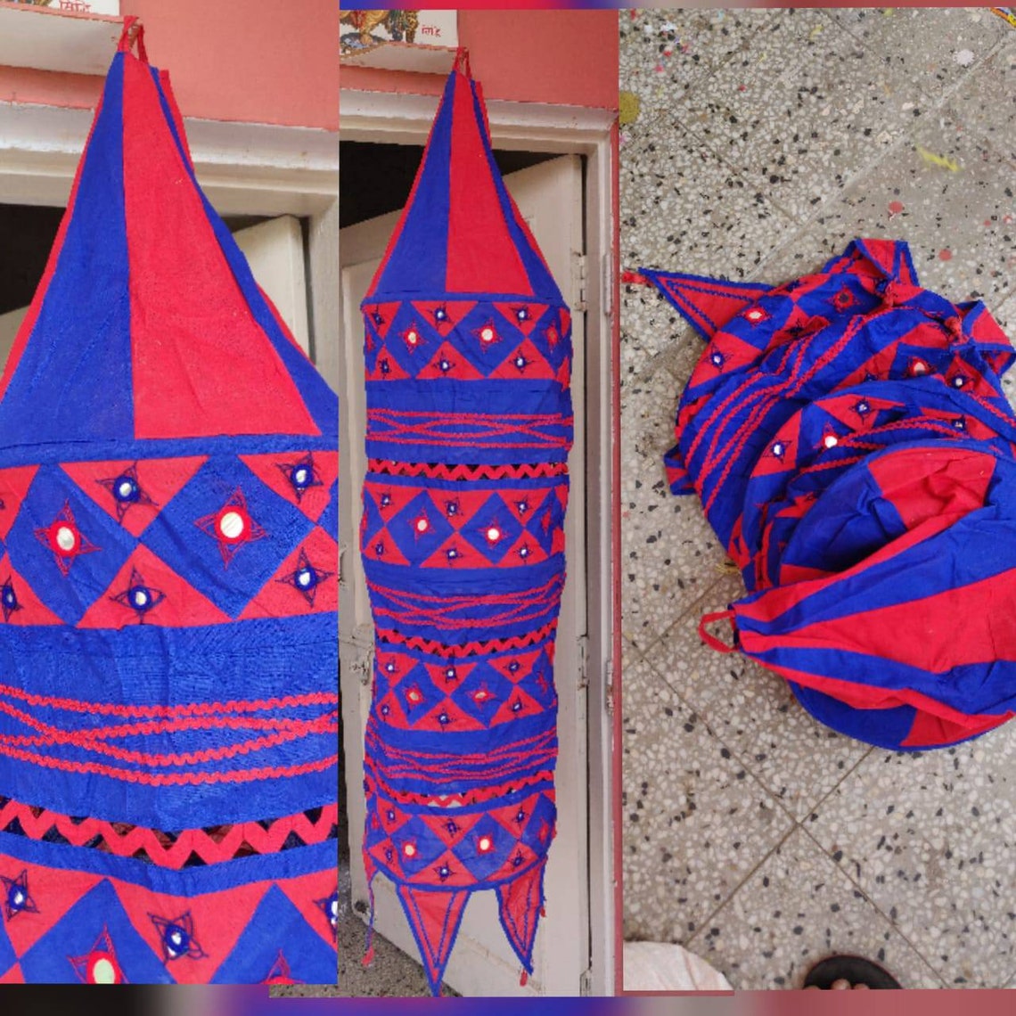 Decorative Lanterns Collapsible Ethnic Ceiling Chandelier Home - Etsy