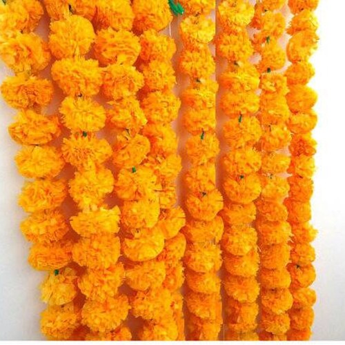 Indian Decoration Artificial Flower Strings Toran Flower - Etsy