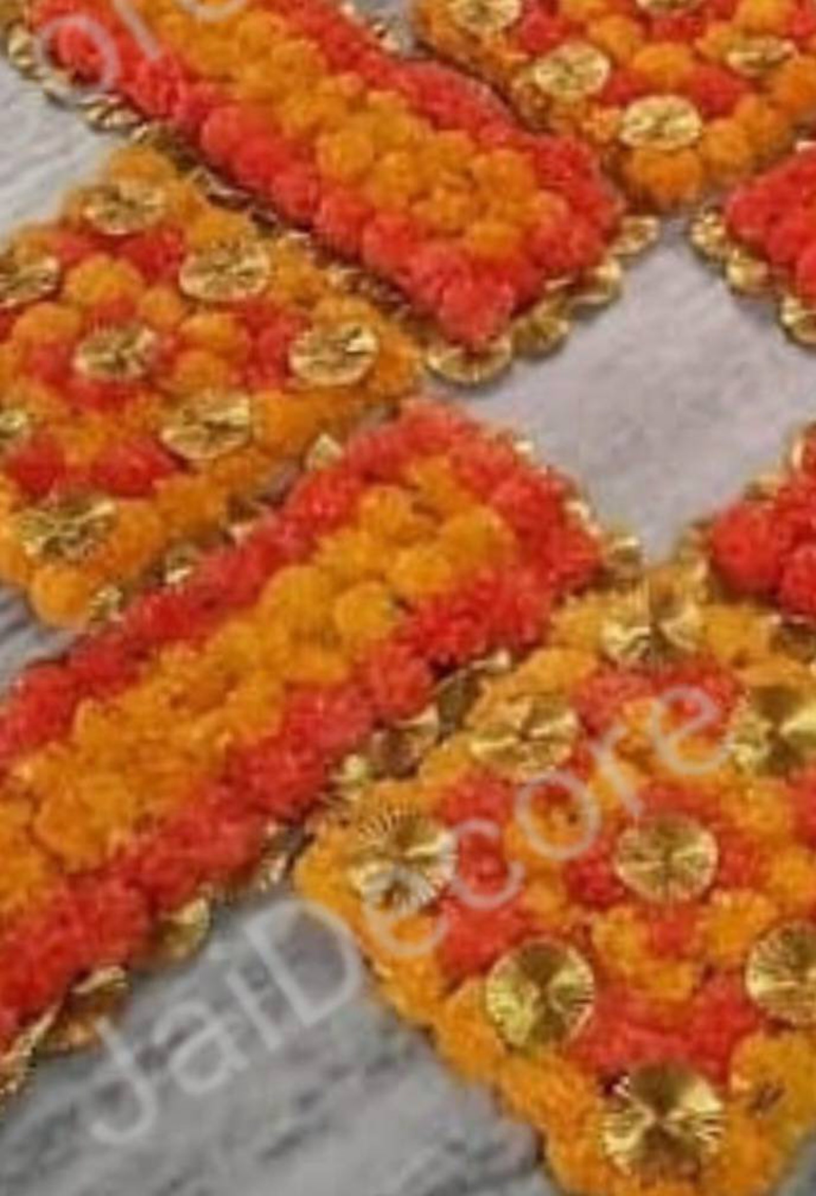 Express Shipping of Beautiful Rangoli Artificial Flower Floral - Etsy
