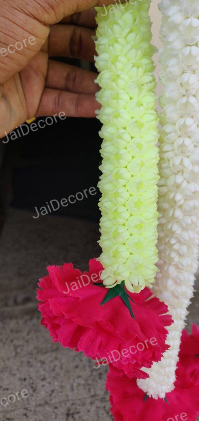 10 Pieces of Heavy Mogra Lari Flower Strings Toran Flower - Etsy