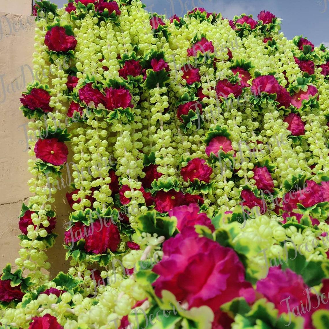 20 Pieces of Mogra Lari Flower Strings Torans Flower Garland | Etsy