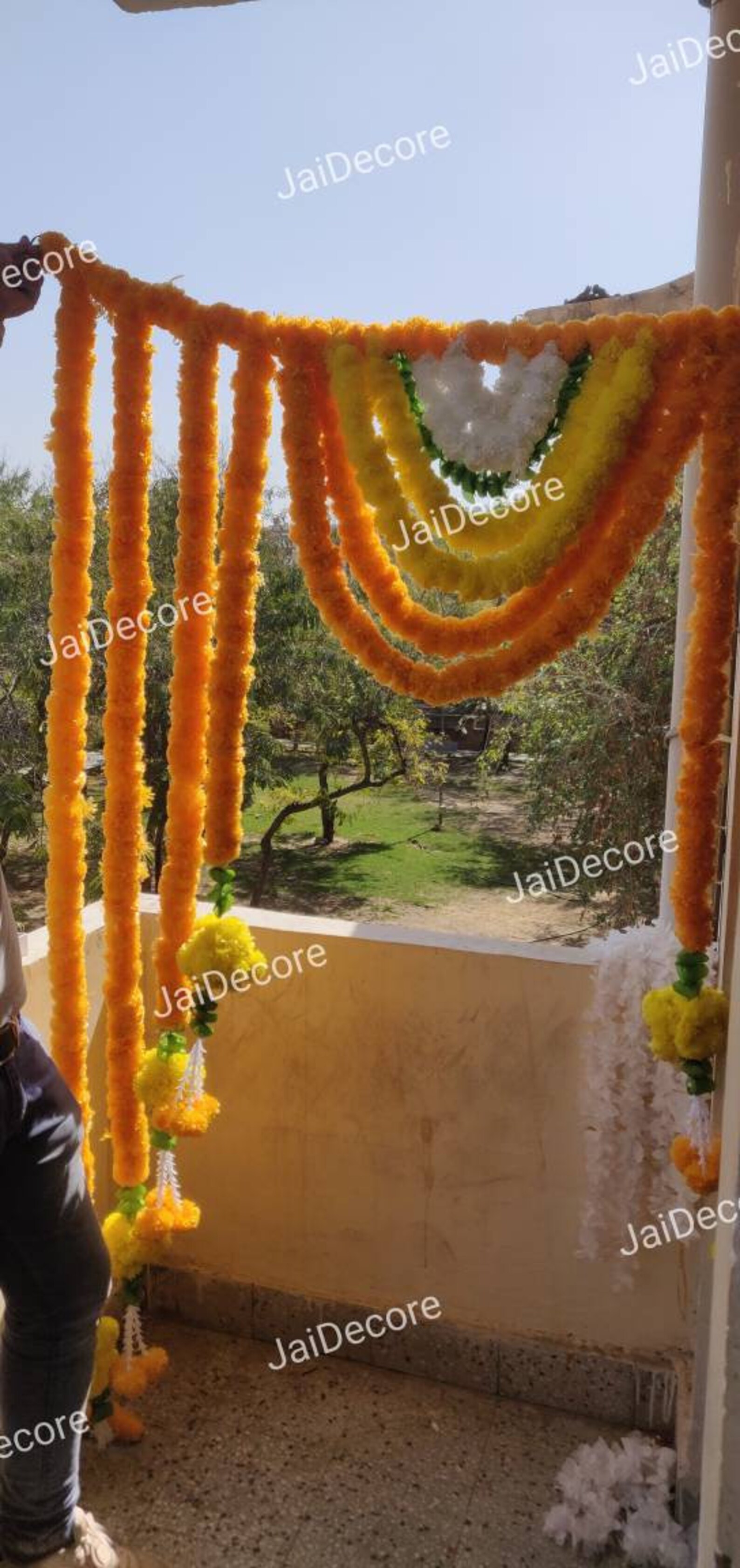 6 Feet Long Flower Toran Artificial Garland Colorfull Flower | Etsy