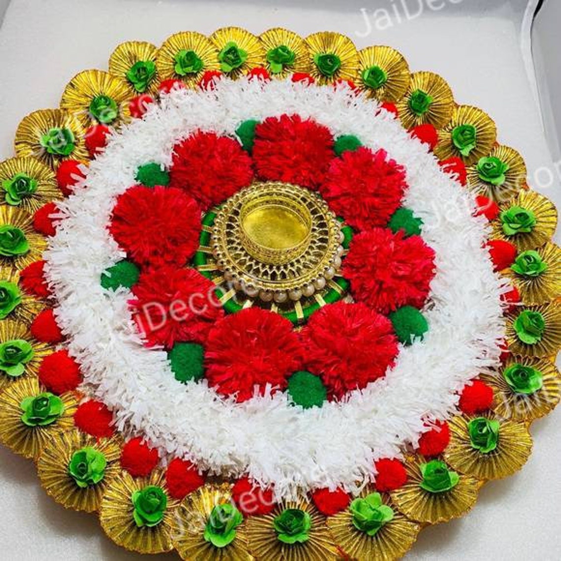 Express Shipping of Beautiful Rangoli Artificial Flower Floral - Etsy