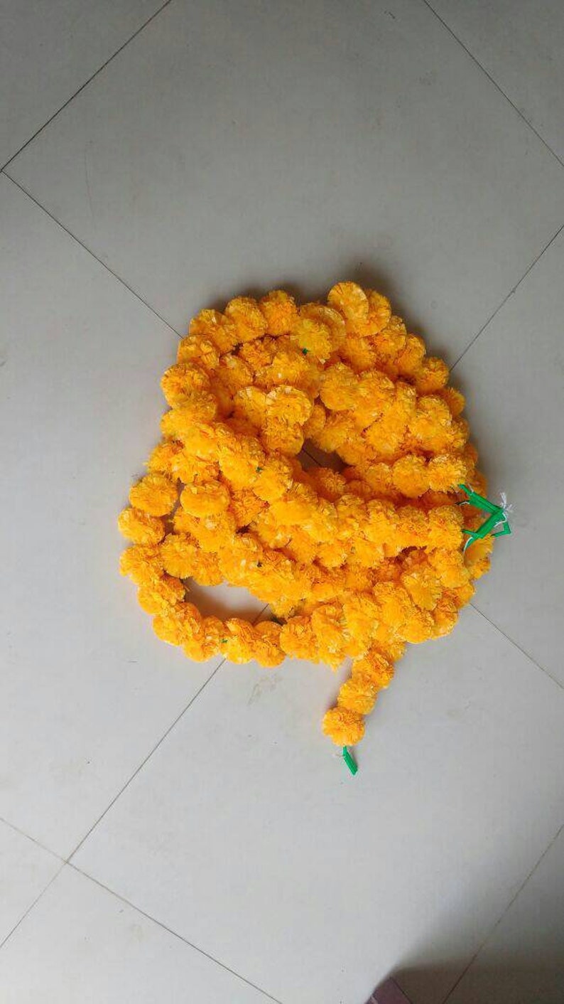 Indian Decoration Artificial Flower Strings Toran Flower - Etsy