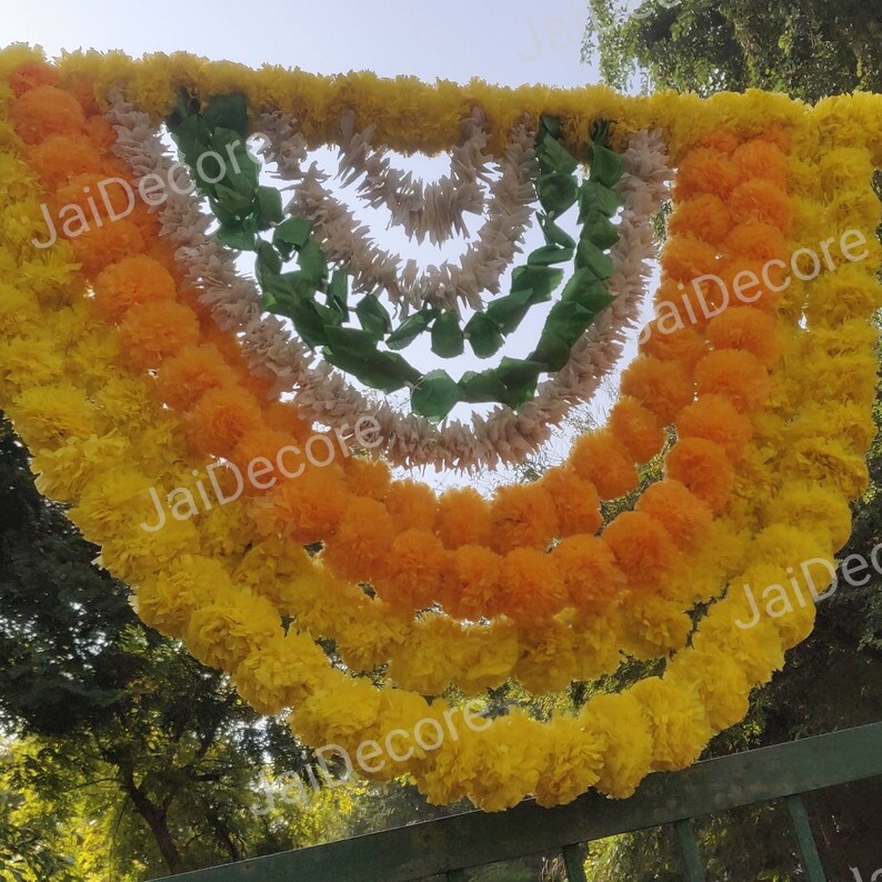 6 Feet Long Flower Toran Artificial Garland Colorfull Flower | Etsy