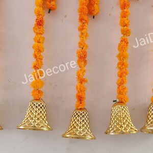 Big 9 Inch Bell Flower Garlands With Beautiful Bells Backdrops Flower ...