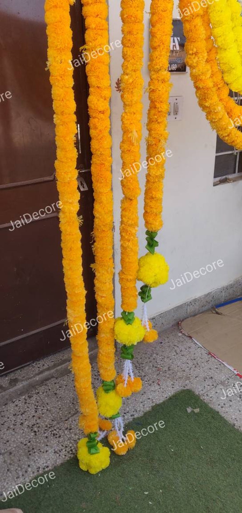 6 Feet Long Flower Toran Artificial Garland Colorfull Flower | Etsy