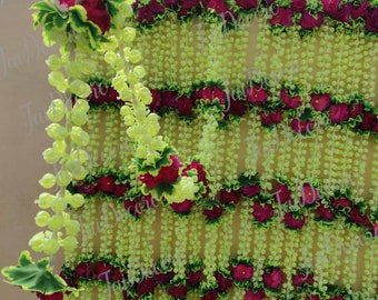 5 Strings of Indian Flower Garland Rajnigandha Rose-lily - Etsy