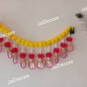 10 Feet Long Flower Toran Artificial Garland Colorfull Flower Toran ...